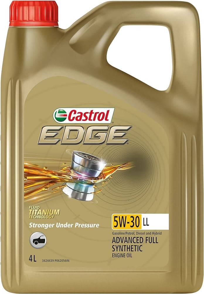 Castrol Edge 5W-30 LL Tam Sentetik DPF Motor Yağı 4 L - tozlumadeniyag.com
